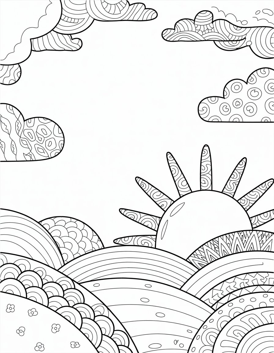 Free Adult Coloring Pages (PDF Printables) | Colorings