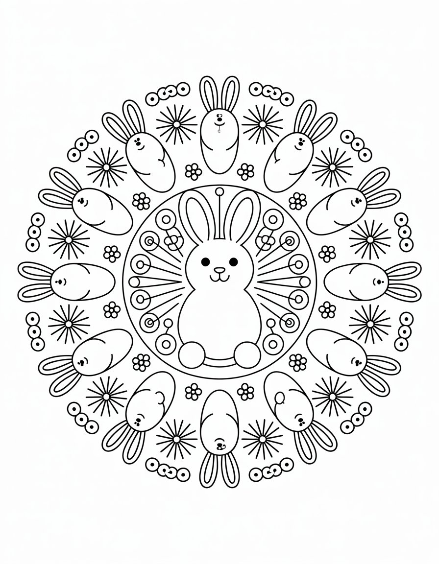 Free Easter Coloring Pages (PDF Printables) | Colorings