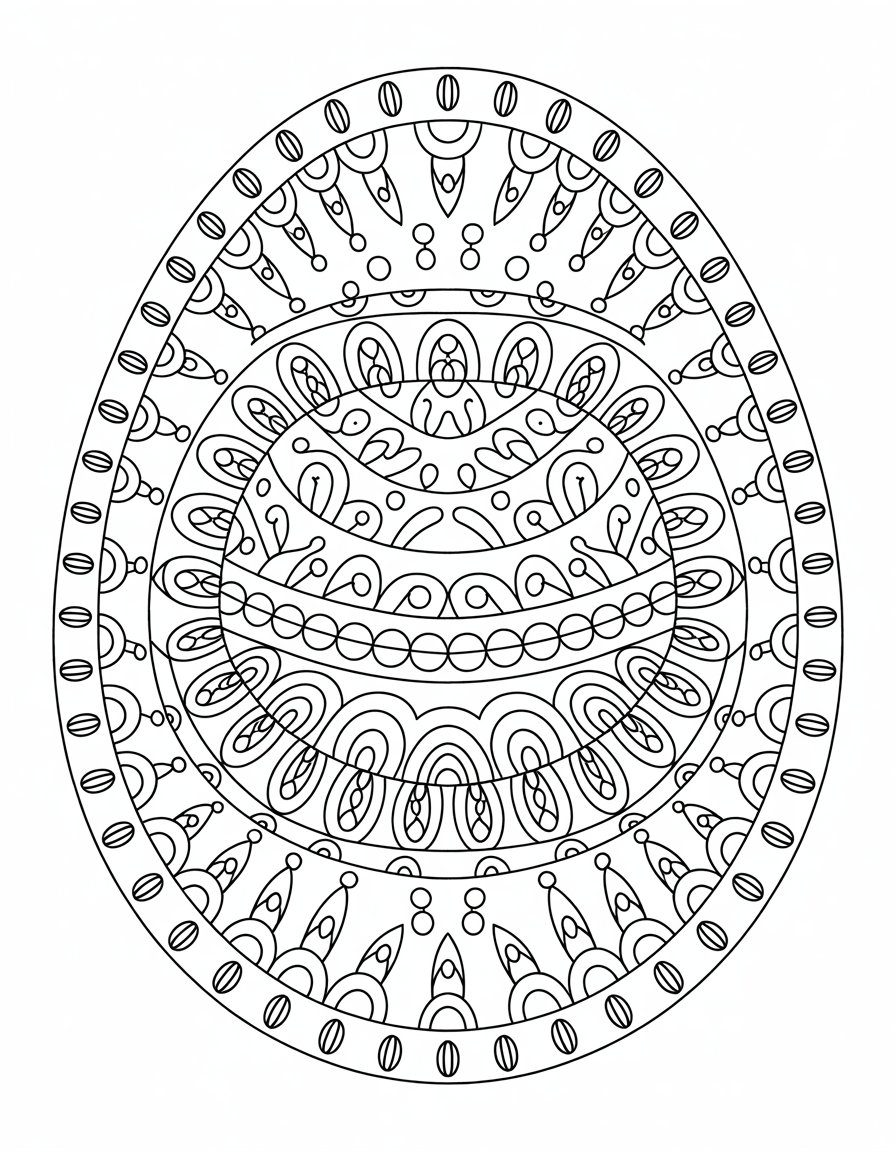 Free Easter Coloring Pages (PDF Printables) | Colorings