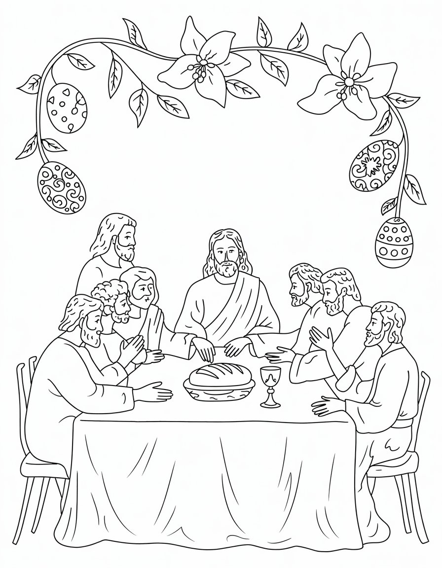 Free Easter Coloring Pages (PDF Printables) | Colorings