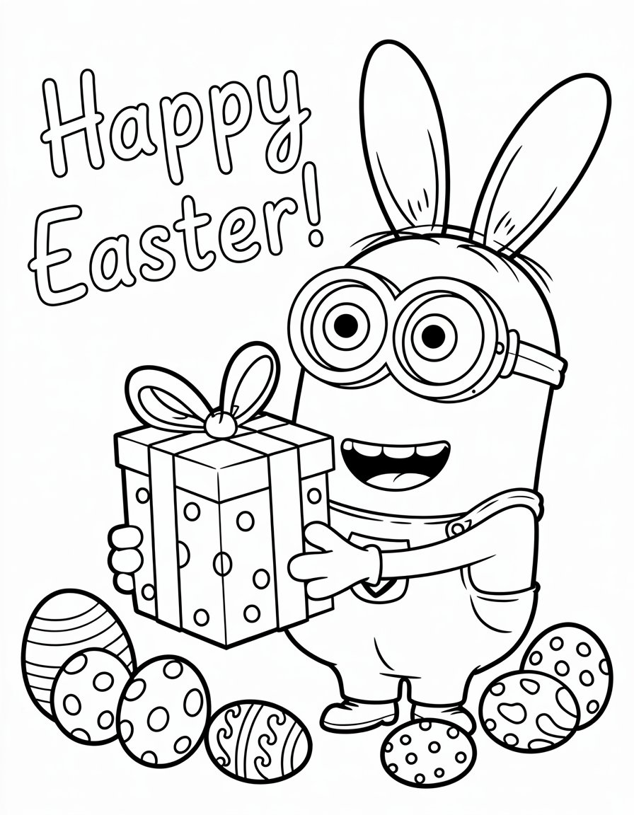 Free Easter Coloring Pages (PDF Printables) | Colorings