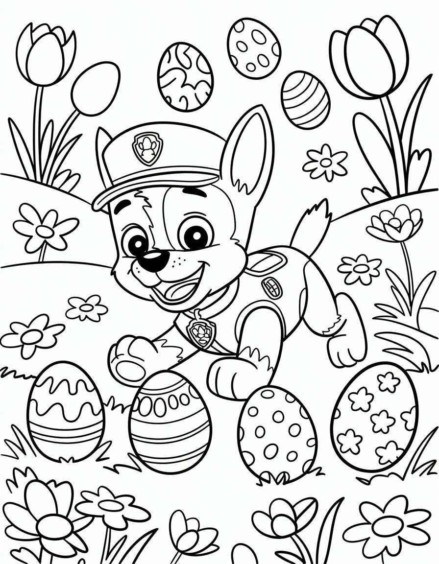Free Easter Coloring Pages (PDF Printables) | Colorings