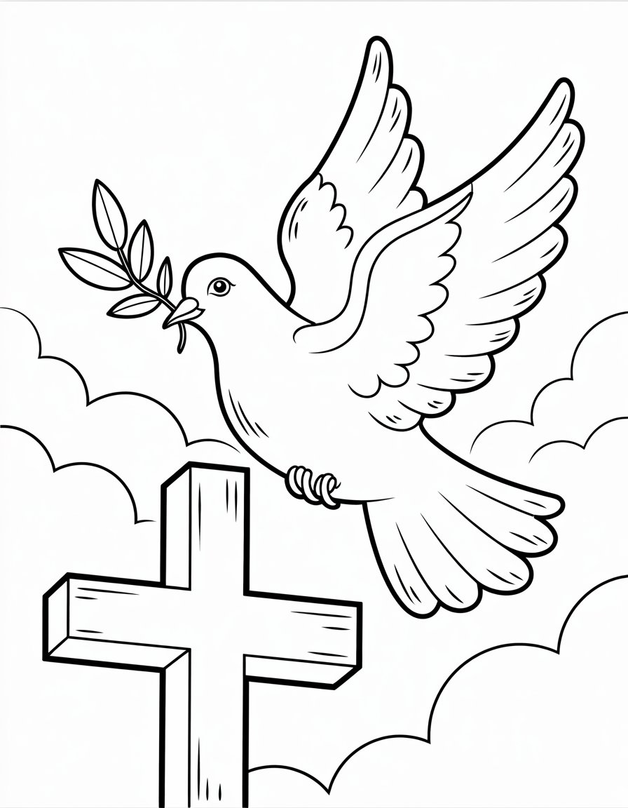 Free Easter Coloring Pages (PDF Printables) | Colorings