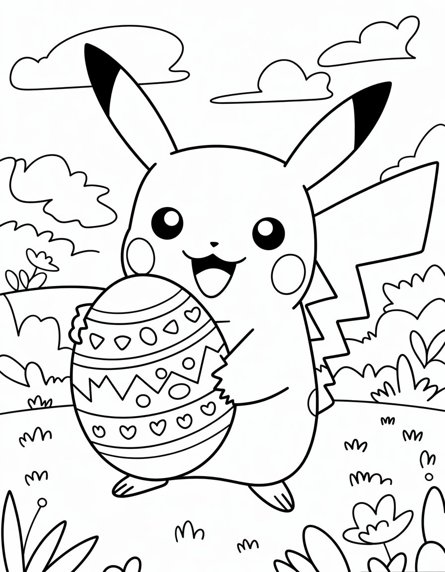 Free Easter Coloring Pages (PDF Printables) | Colorings