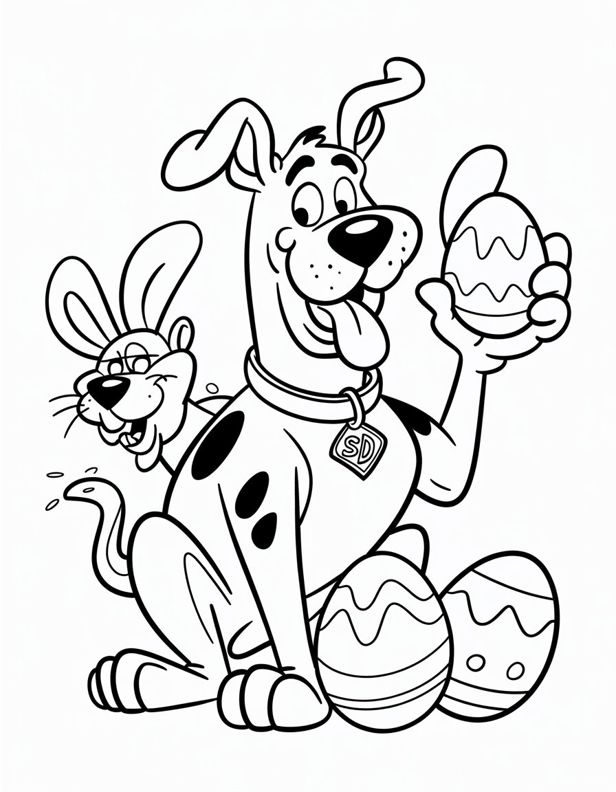 Free Easter Coloring Pages (PDF Printables) | Colorings