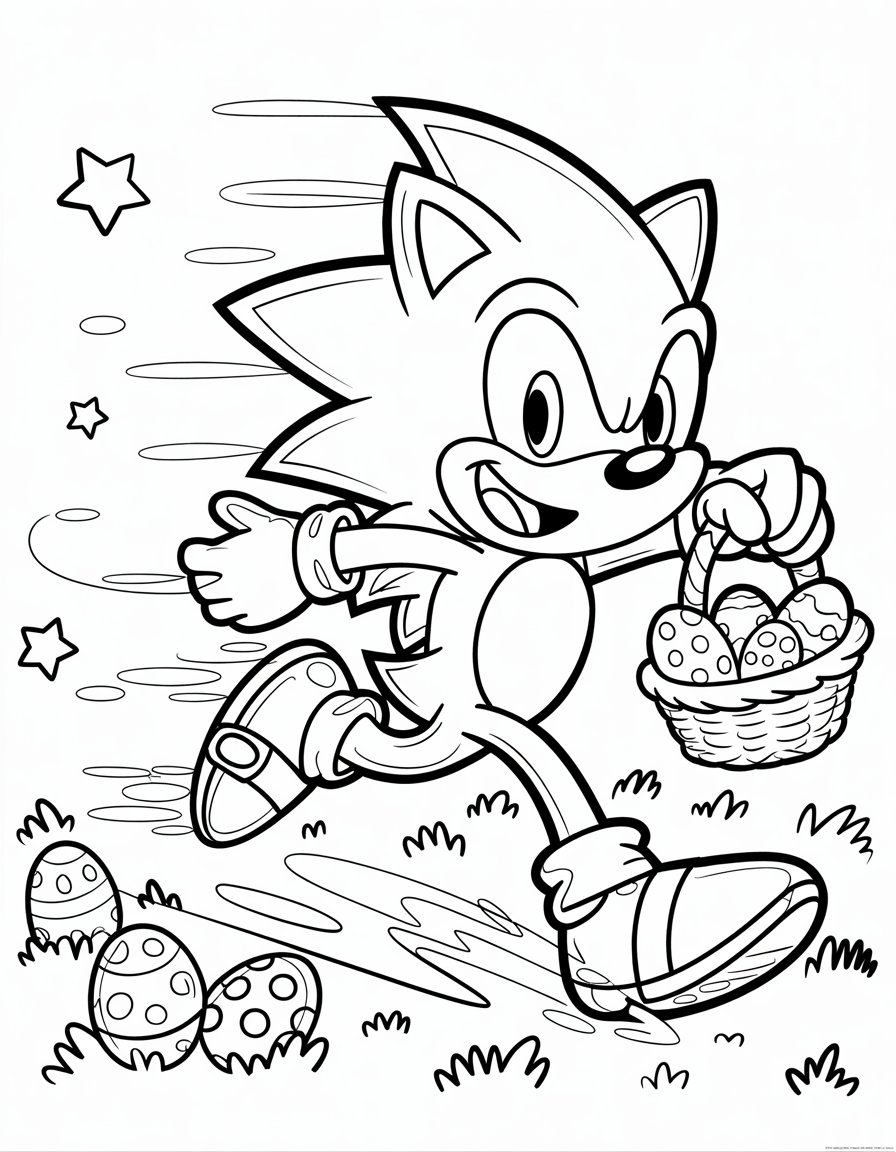 Free Easter Coloring Pages (PDF Printables) | Colorings
