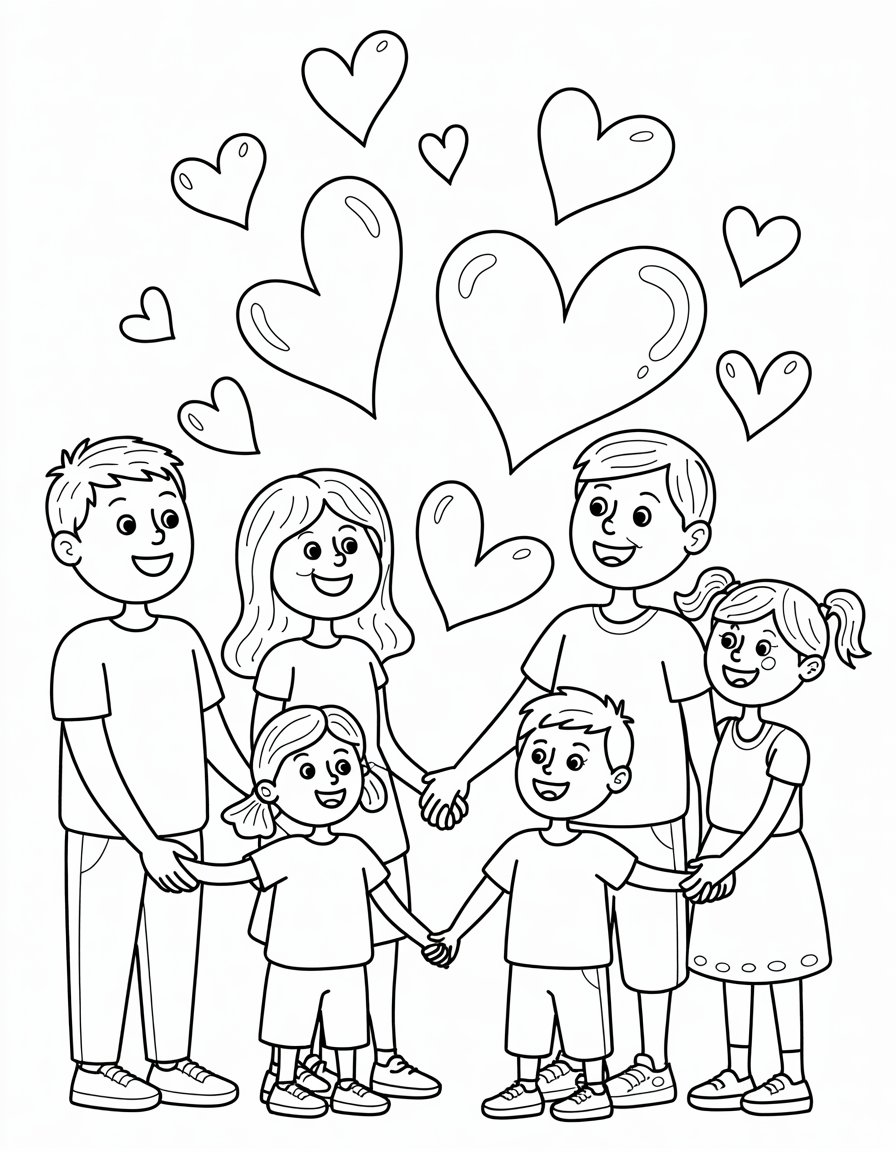 Free Coloring Pages for Girls (PDF Printables) | Colorings
