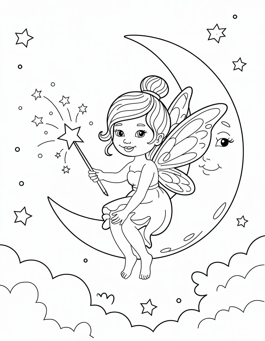 Free Coloring Pages for Girls (PDF Printables) | Colorings