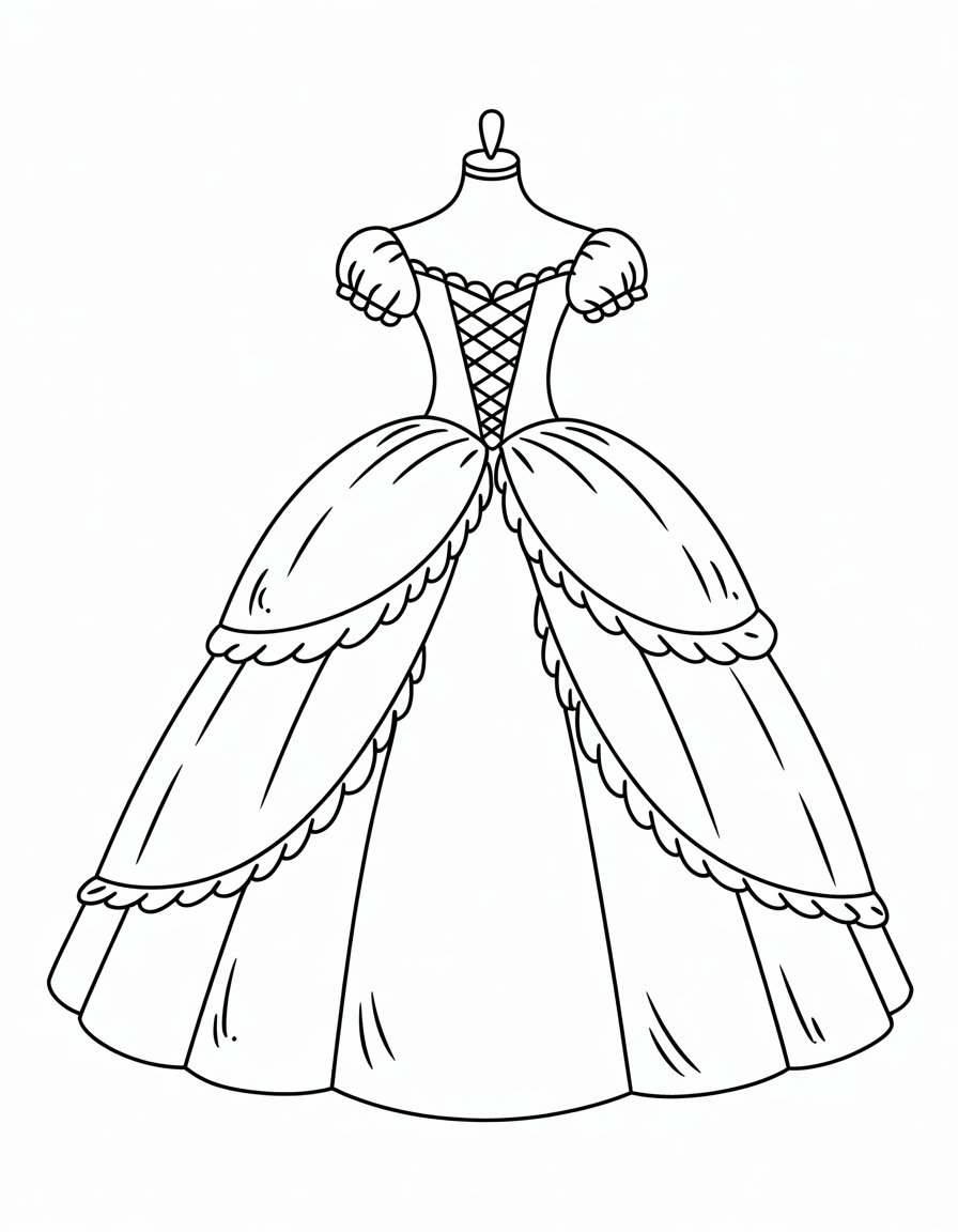 Free Coloring Pages for Girls (PDF Printables) | Colorings