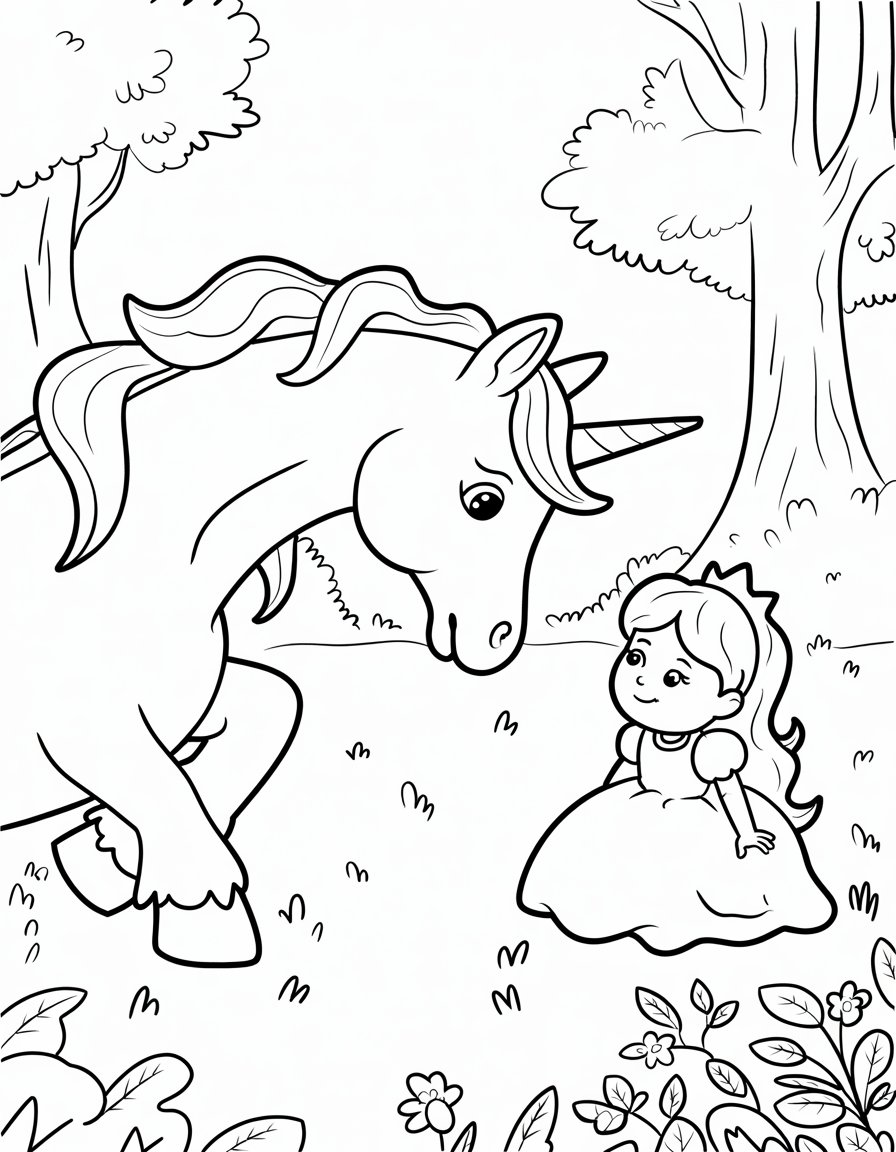 Free Coloring Pages for Girls (PDF Printables) | Colorings