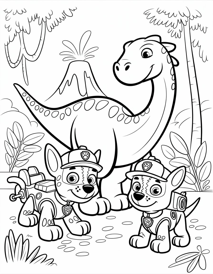 Free Paw Patrol Coloring Pages PDF Printables Colorings